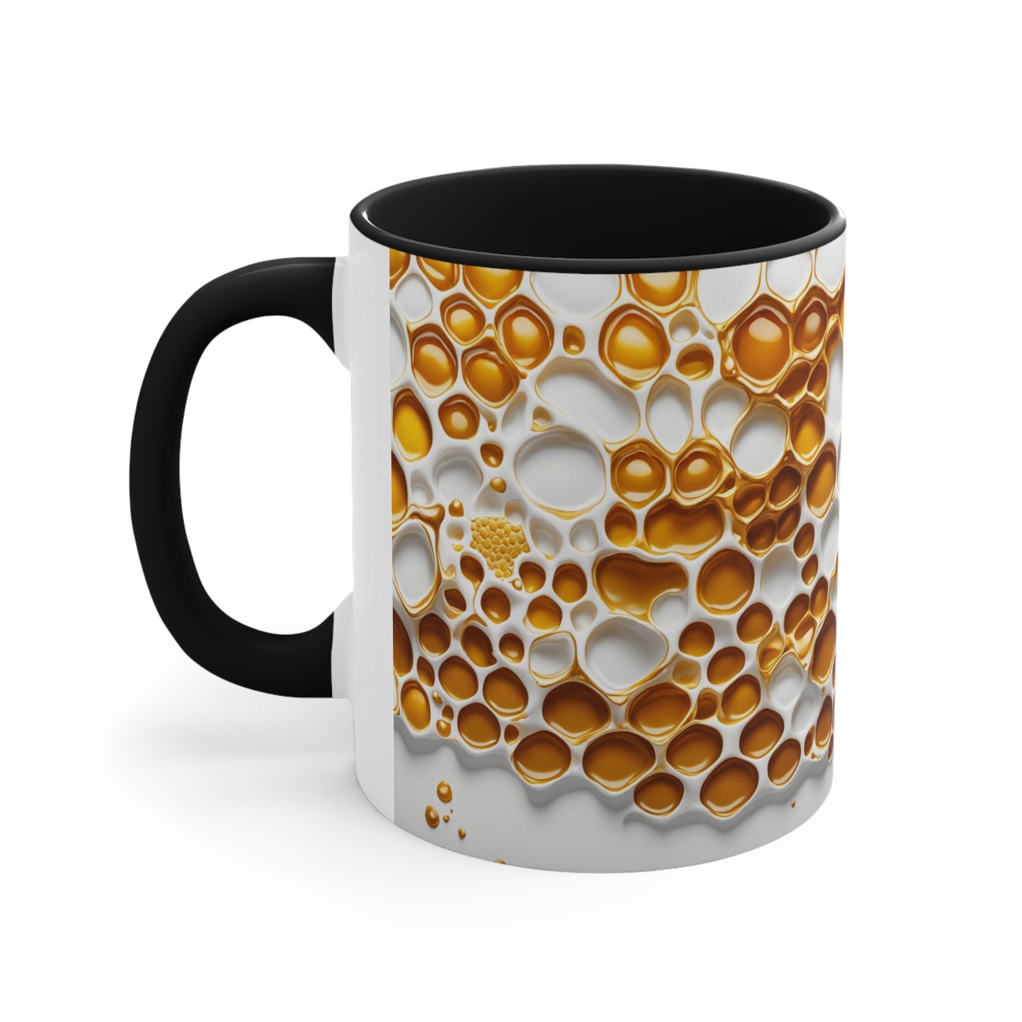 Honeycomb Mug, Honey Bee Mug, Honey Mug, Honey Gift, Gift for Mom, Gift ...