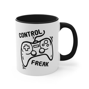 Control Freak Mug, Gamer Mug, Funny Coffee Mug, Funny Mug, Funny Gifts ...