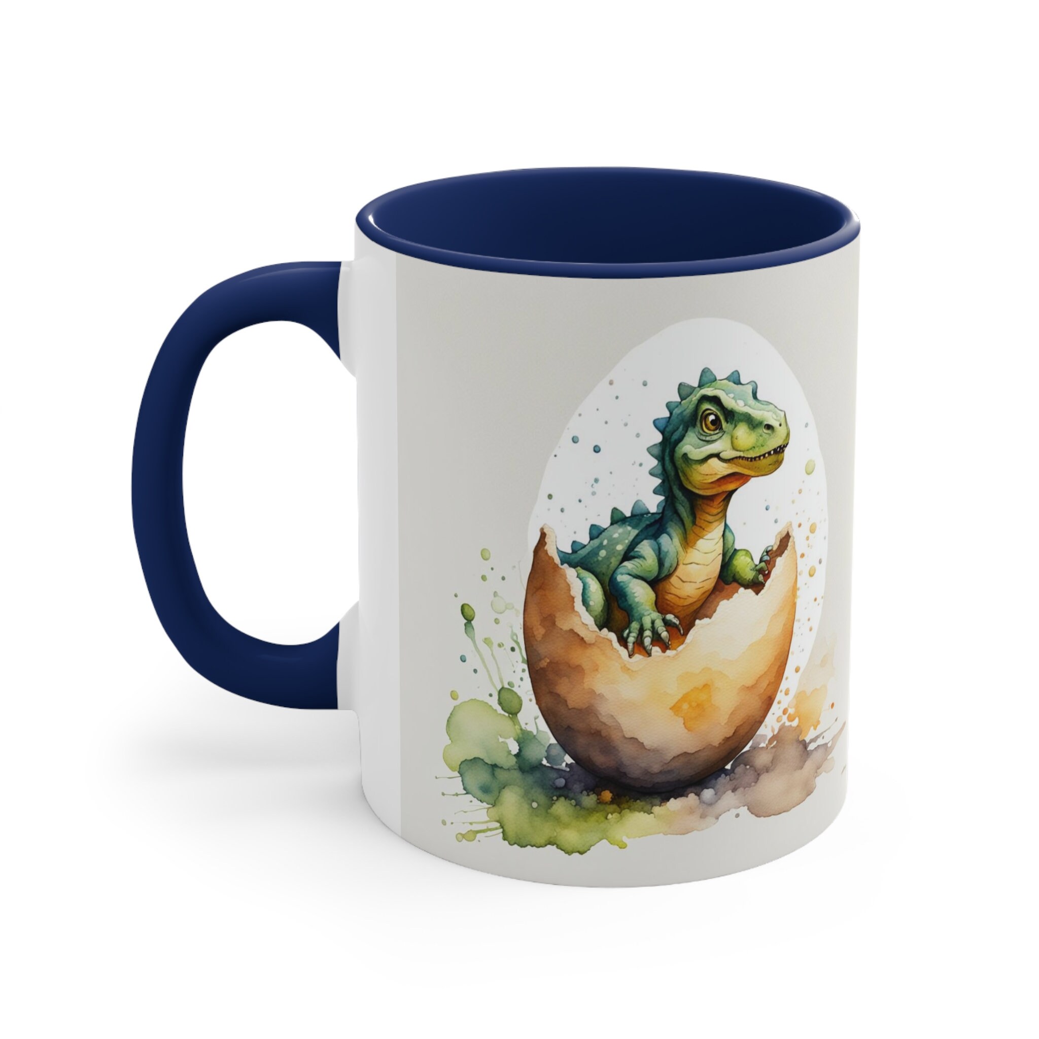 Baby Dino Coffee Mug, Ceramic Dinosaur Mug, Dinosaur Gift, Baby ...