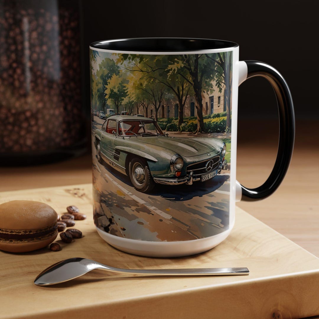 Mercedes-benz 300SL Coffee Mug Classic Mercedes Coffee Mug, Car Guy ...