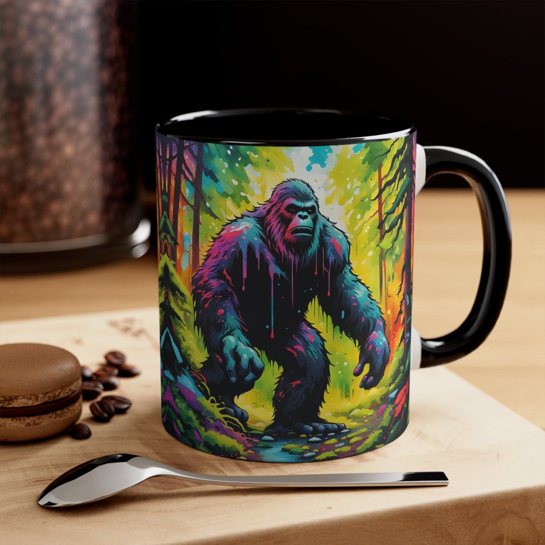 Ape Coffee Mug, Ape Mug, Jungle Animal Coffee Mug, Gorilla Coffee Mug ...