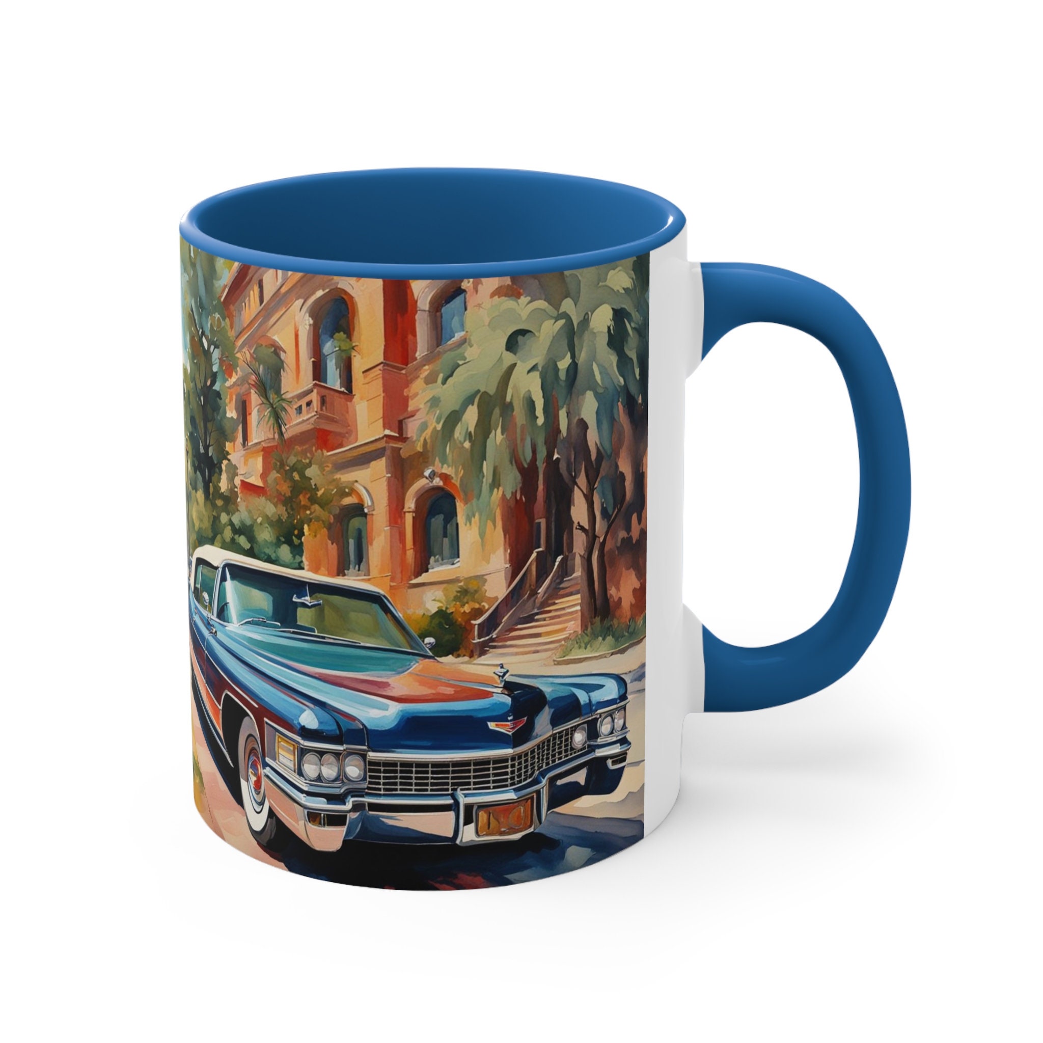 Cadillac Car Mug, Vintage Car Mug, Unique Car Gifts, Classic Car Gift ...