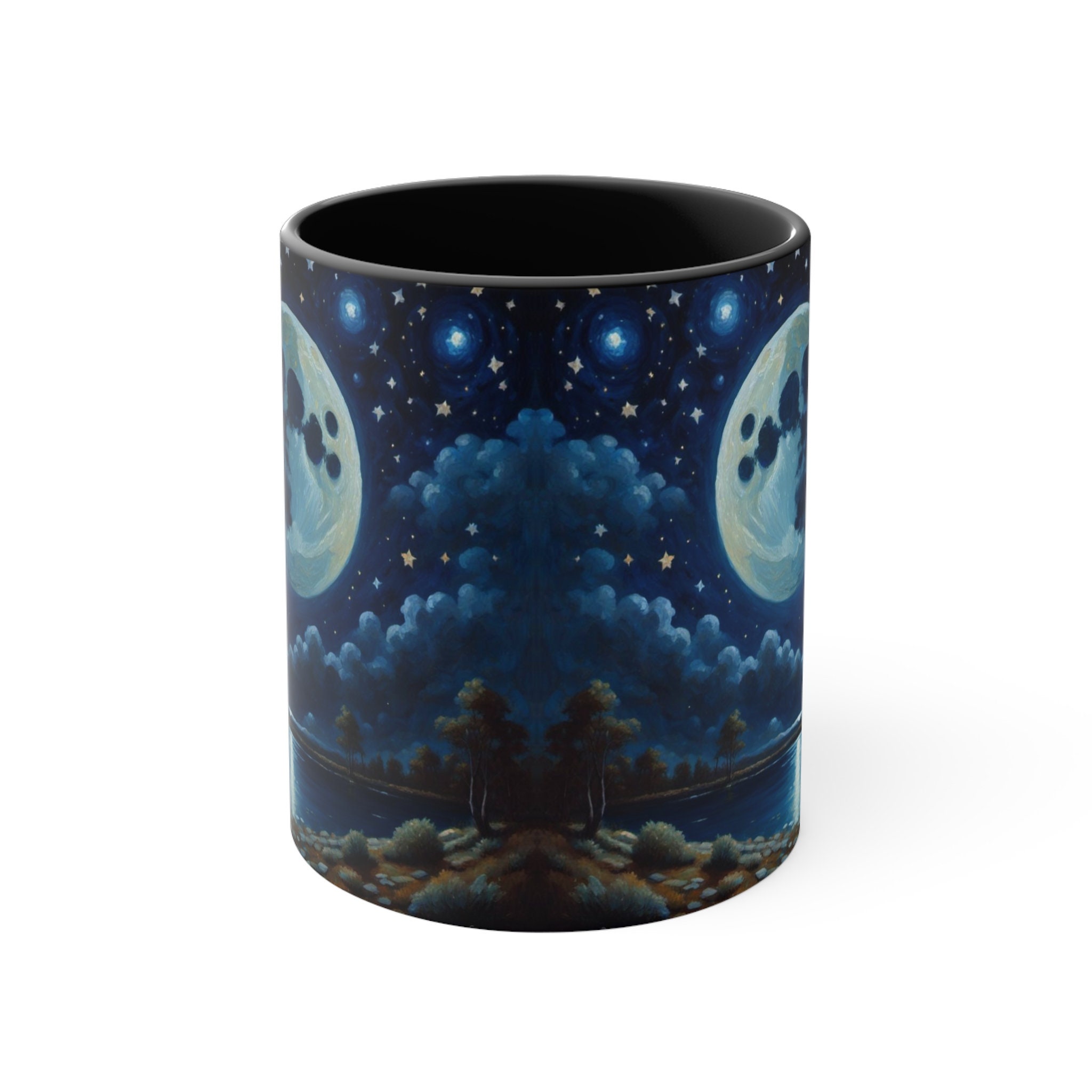 Moon and Stars Mug Mug, Night Sky Mug, Sailor Moon Mug, Moon Cup, Moon ...