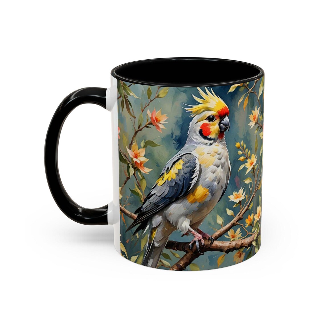 Cockatiel Coffee Mug - Charming Bird Coffee Mug, Cockatiel Gift, Bird ...