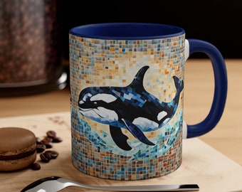 I Love Orcas Mug. Orca Coffee Mug. Orca Gift. Orca Lover Gift. Orca ...
