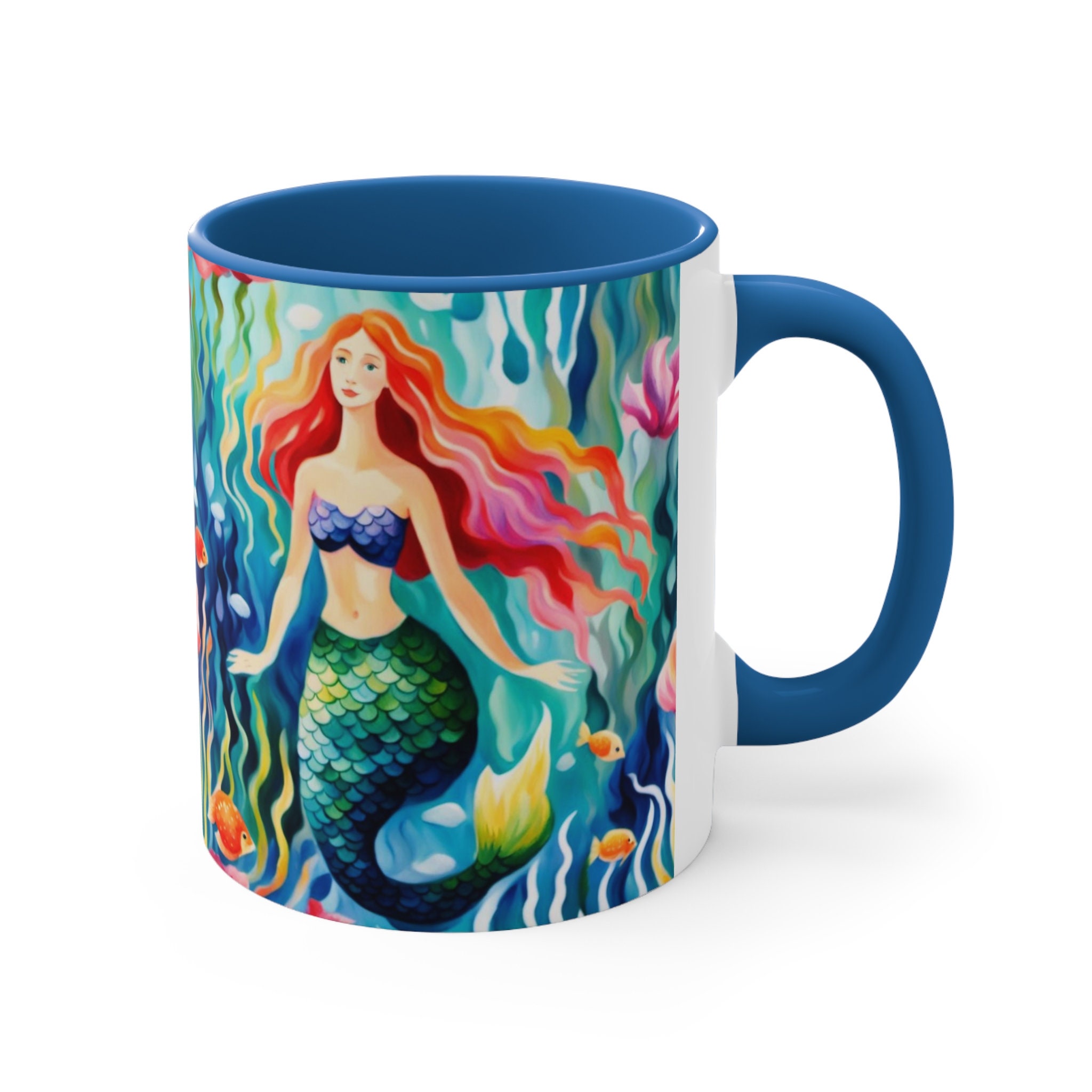 Mermaid Mug, Mermaid Coffee Mug, Mermaid Coffee Cup, Mermaid Tail Mug ...