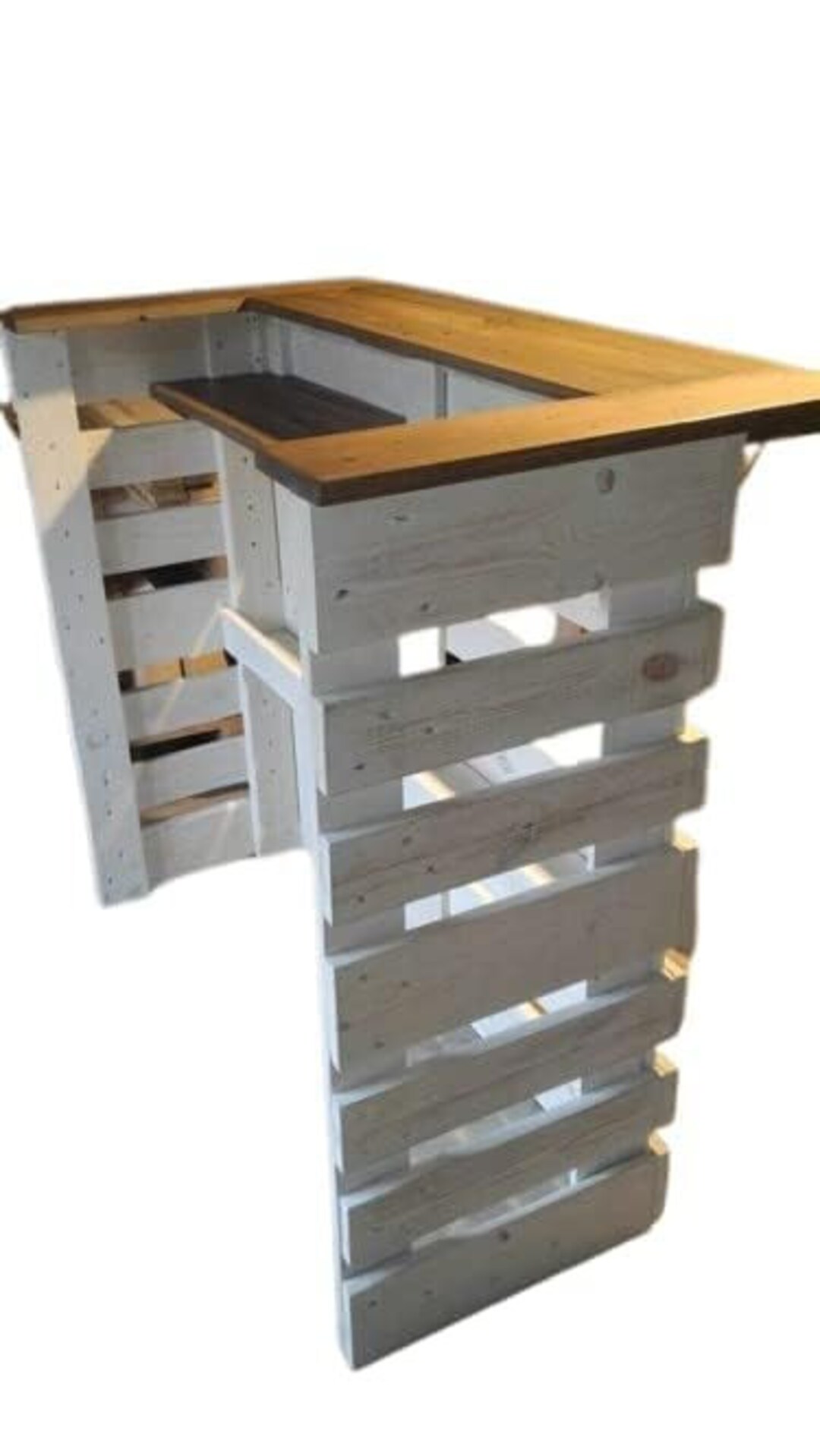 Bar Counter With Pallets Furniture for Home, Living Room, Outdoor ...