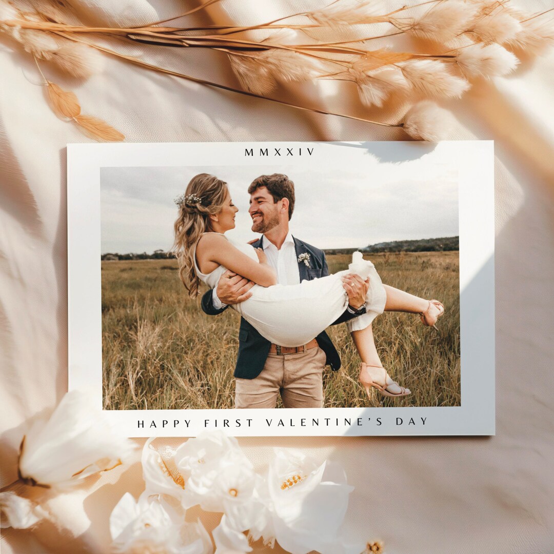 Valentine Card Printable Digital Custom Valentines Card for Husband ...