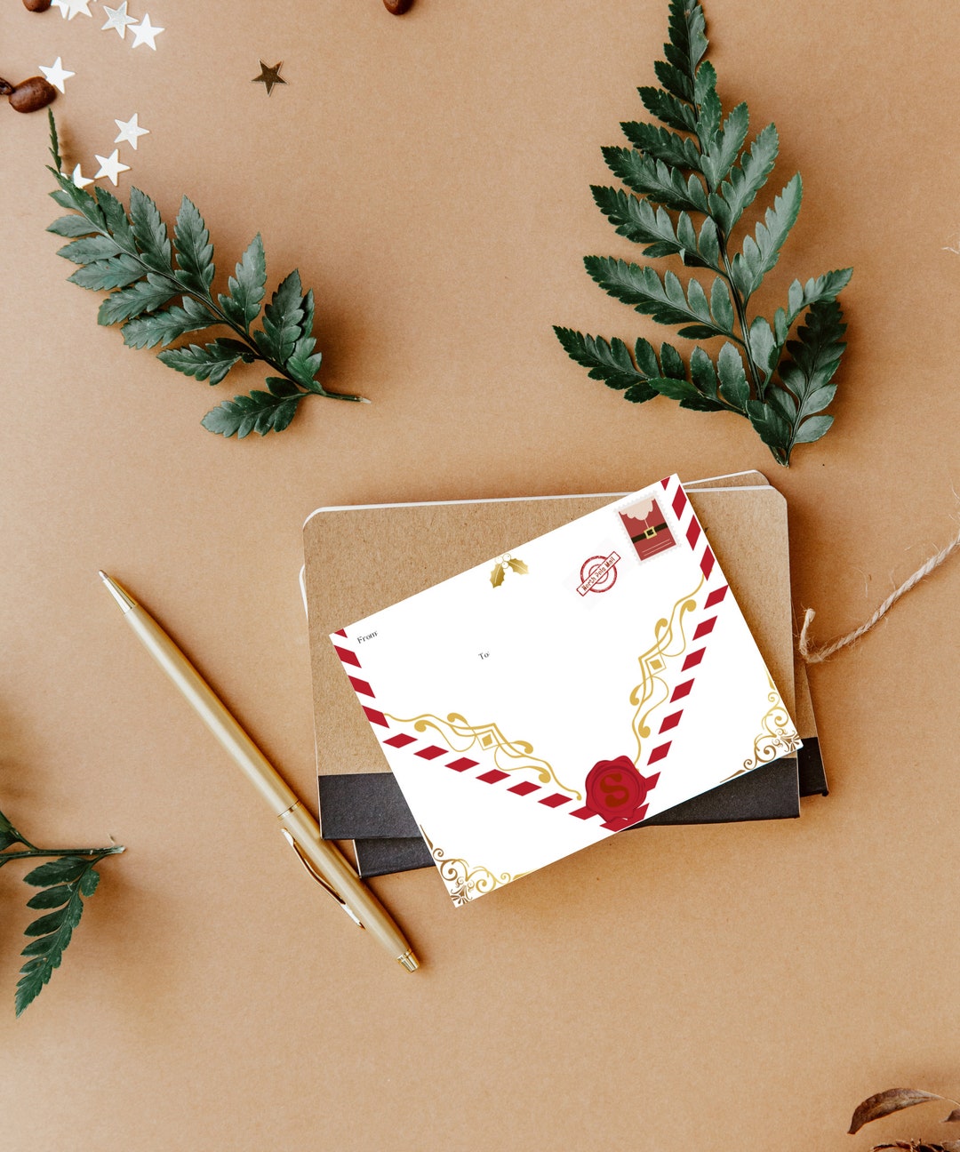 Printable Greeting Card That Looks Like an Envelope - Etsy