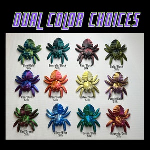 Articulated Crystal Fidget Spiders - 2 Pack - Etsy