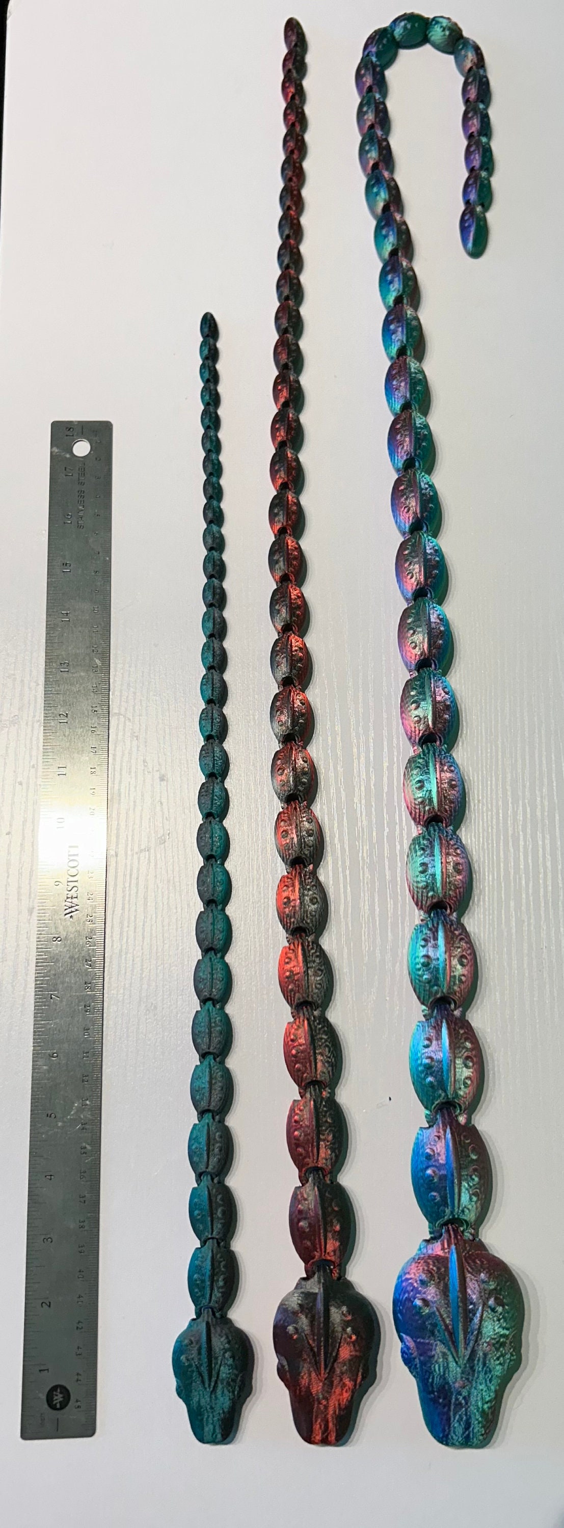 Articulated Fidget Snake - Etsy