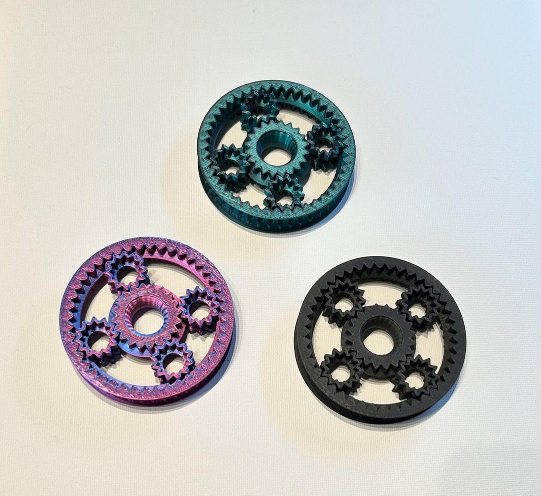 Fidget Gear Spinner - Etsy
