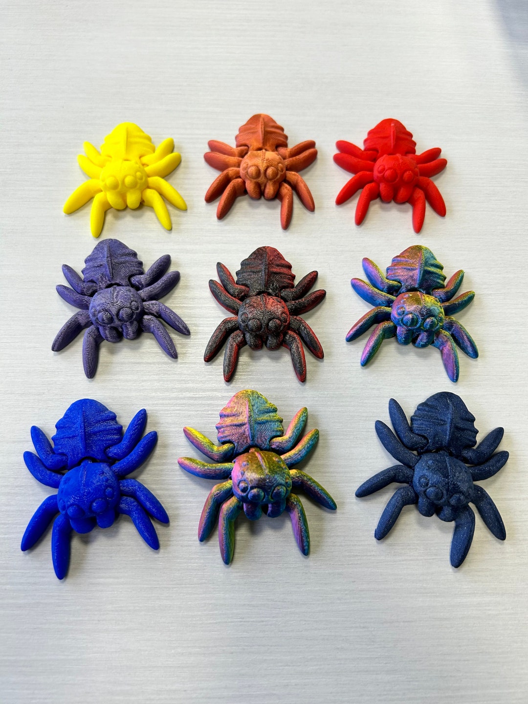 Articulated Fidget Spiders - 2 Pack - Etsy