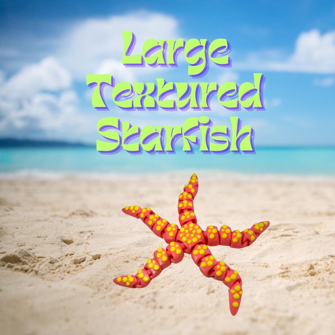 Articulated Starfish Fidget Toy Large - Etsy