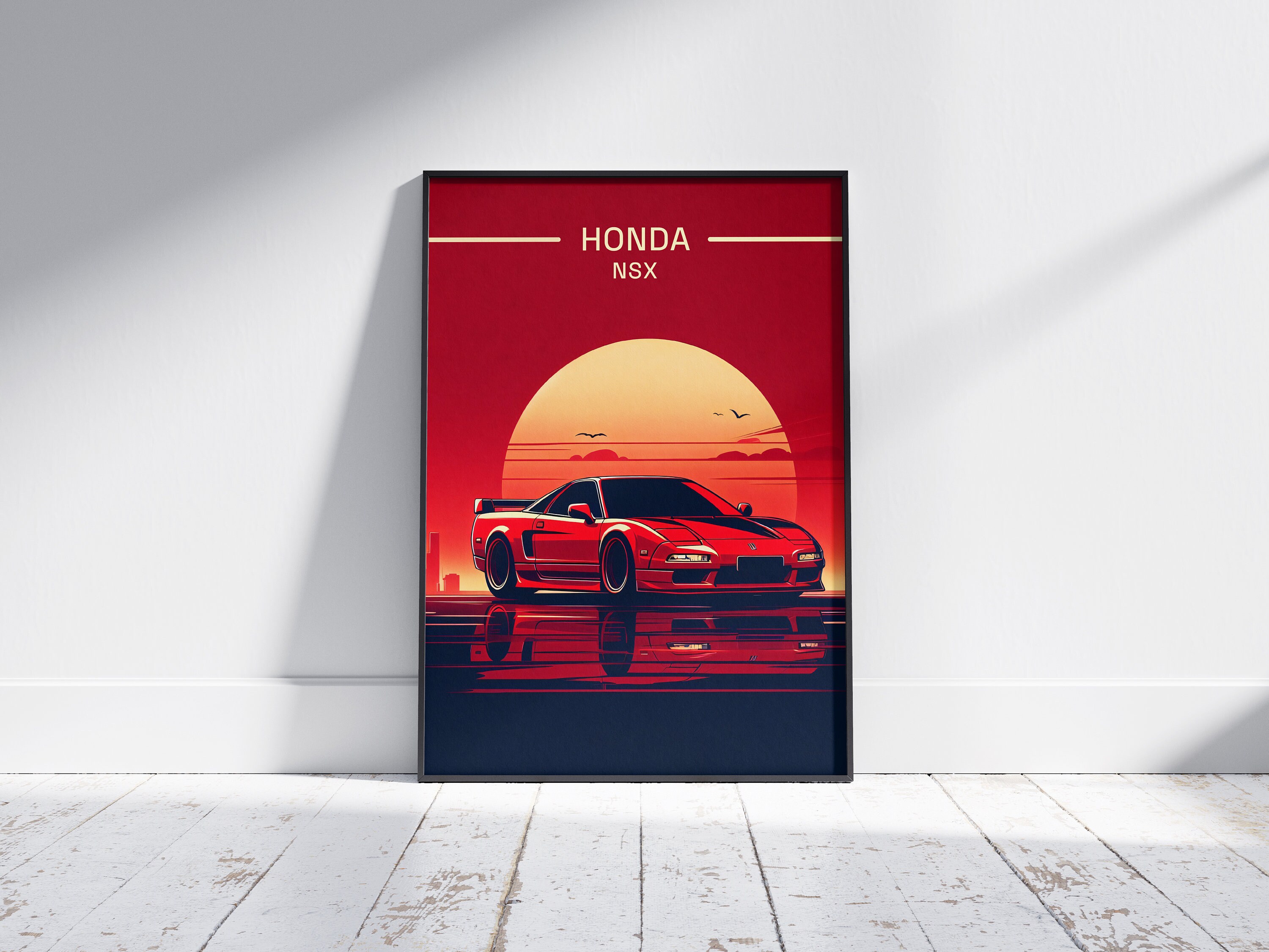 Honda NSX Digital Download Poster Printable Car Poster Art Print Poster Home Decor Wall Decor - Etsy