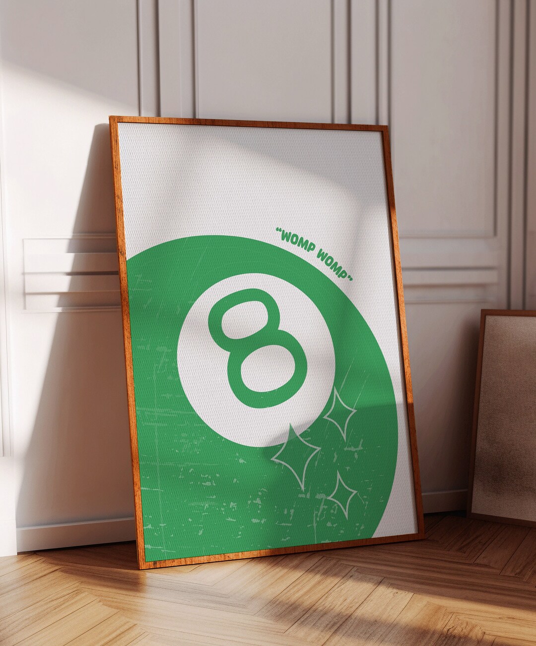 Womp Wompgreen 8-ball Digital Printable, Funny Bathroom-art, Slang ...