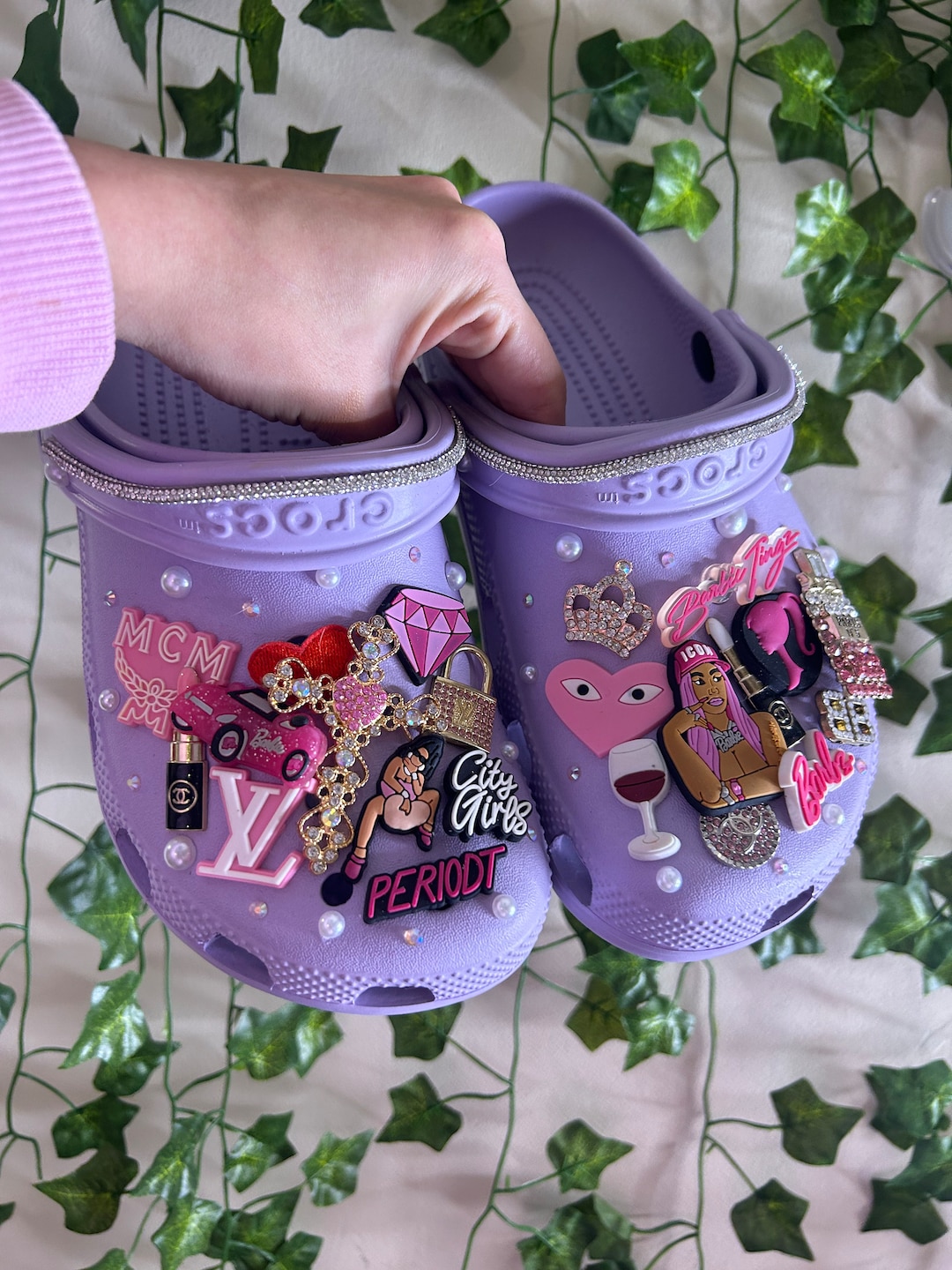 Custom Made Luxury Bedazzled Clogs - Etsy