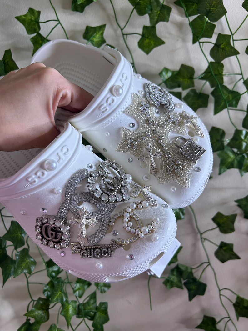 Custom Made Luxury Bedazzled Clogs - Etsy