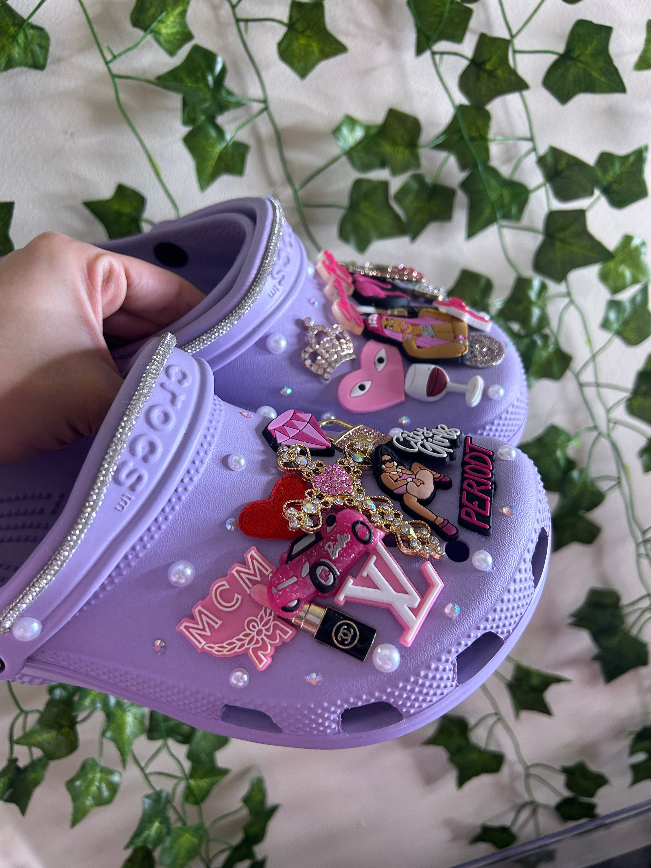 Custom Made Luxury Bedazzled Clogs - Etsy