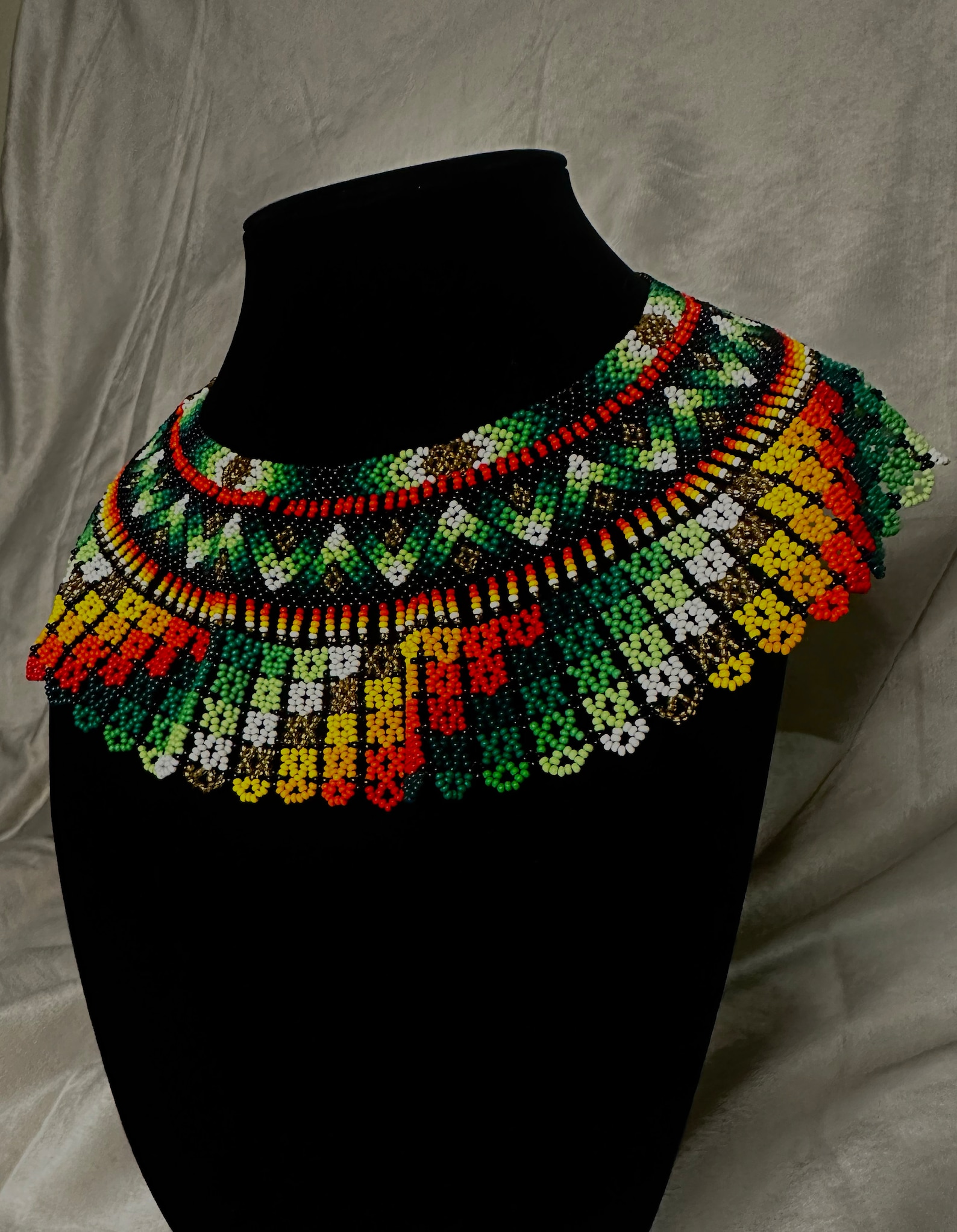 Embera Chami Handmade Beaded Necklace - Etsy
