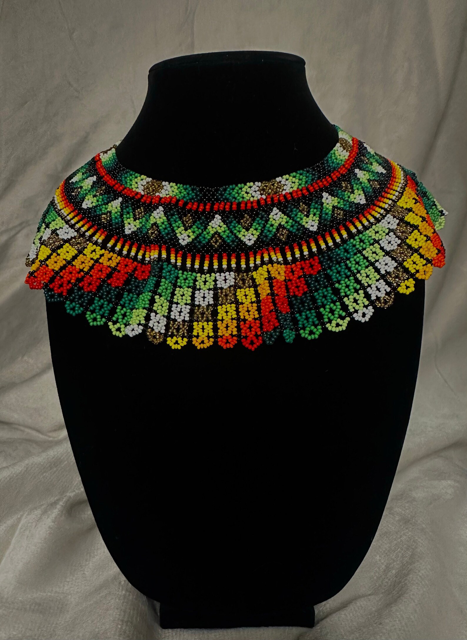 Embera Chami Handmade Beaded Necklace - Etsy