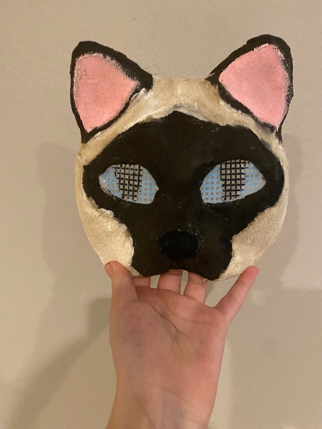 Siamese Cat Mask - Etsy