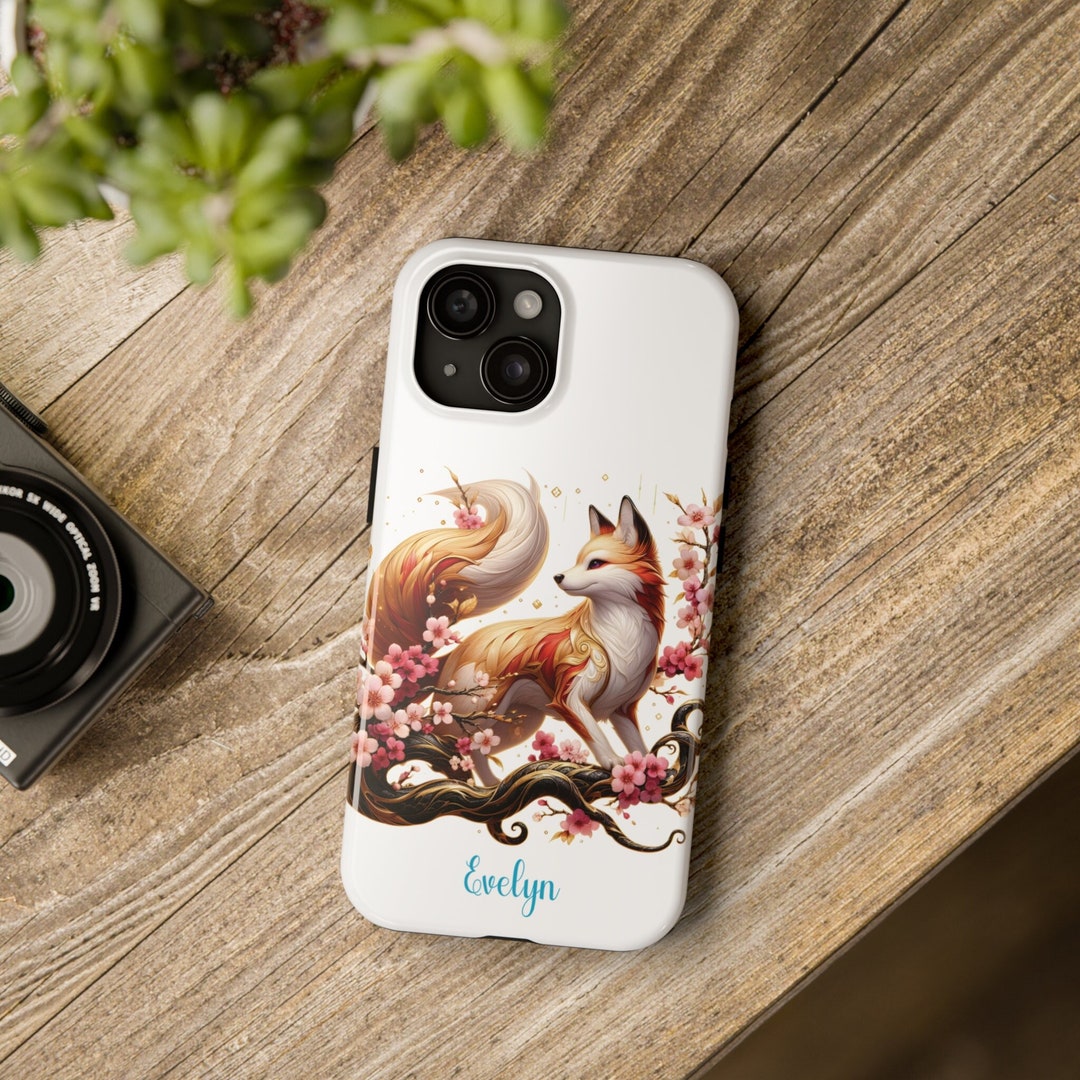 Kitsune Phone Case, Mythological Fox Phone Case, iPhone 15 14 13 12 11 ...