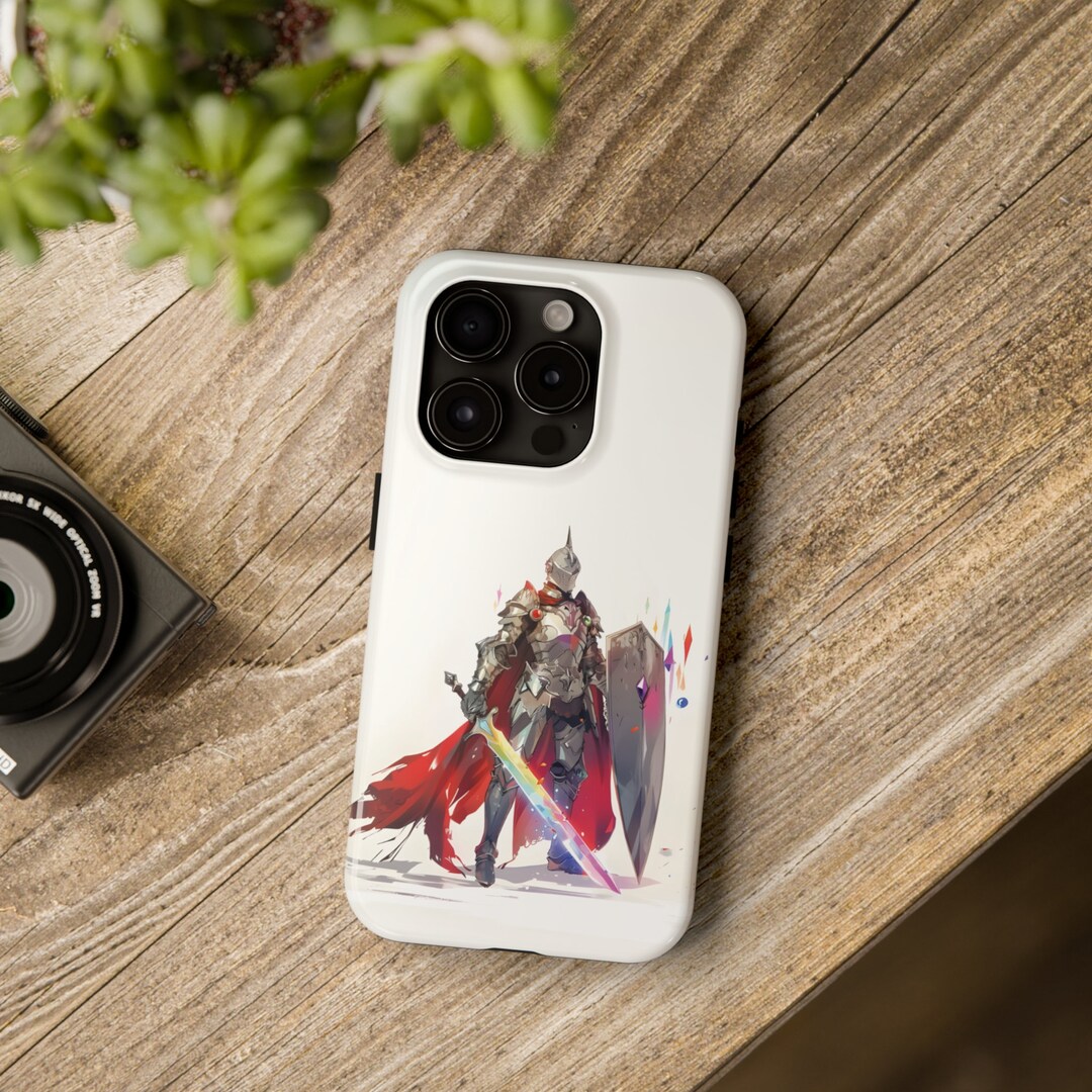 Knight Phone Case Gift for Fantasy Lovers, Paladin Phone Case, iPhone ...