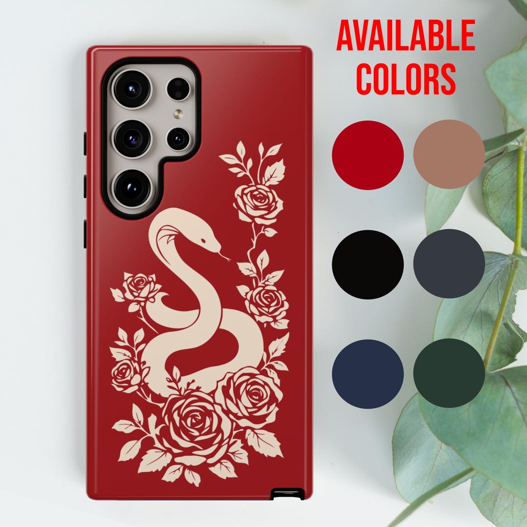 Snake Phone Case, Chinese Year Zodiac Phone Cover, Year of the Snake ...