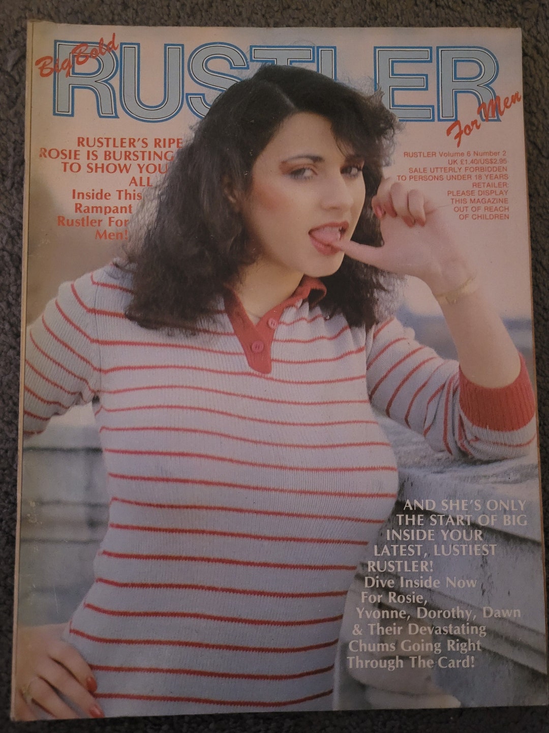 Vintage Rustler Glamour Magazine Vol 6 No 2 - Etsy UK