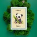 49 BILINGUAL ANIMAL Flash Cards English & French Alphabet Learning Set ...
