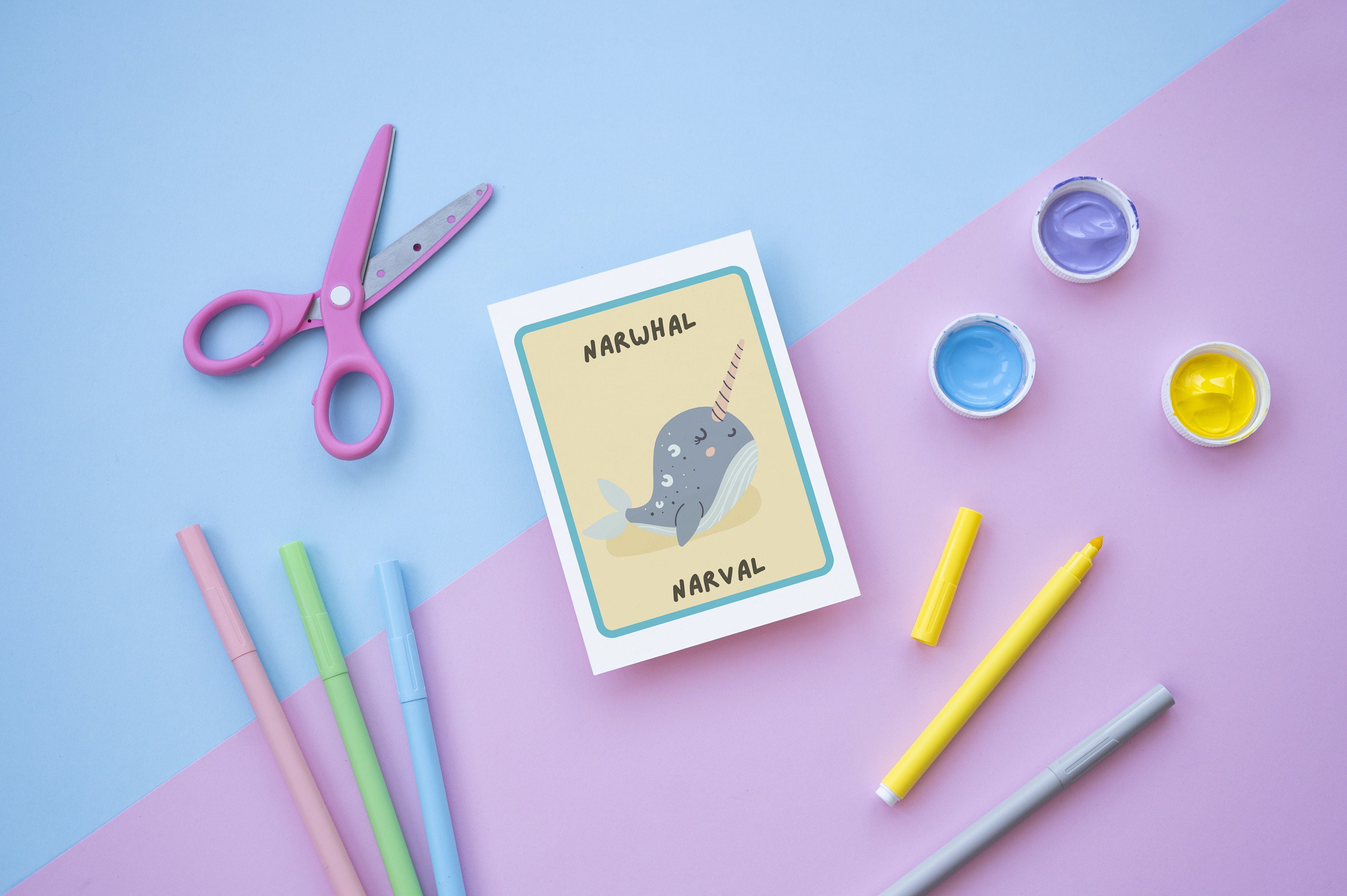 49 BILINGUAL ANIMAL Flash Cards - English & Spanish Alphabet Learning ...