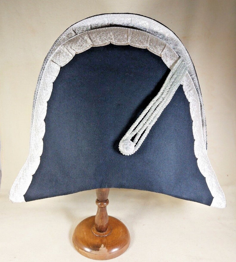 Napoleonic British French Prussian Officer Bicorn Hat Size: Large 7 3/8 ...