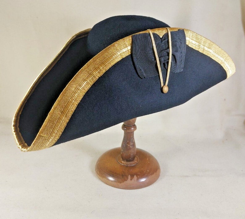Napoleonic/revolutionary War Officer Tricorn Hat - Museum Quality ...