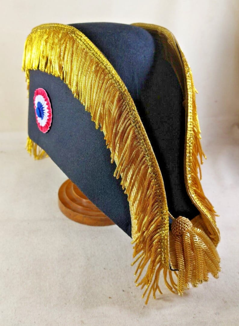 Napoleonic 17th - 18th Century British/us General Senior Officers Hat ...