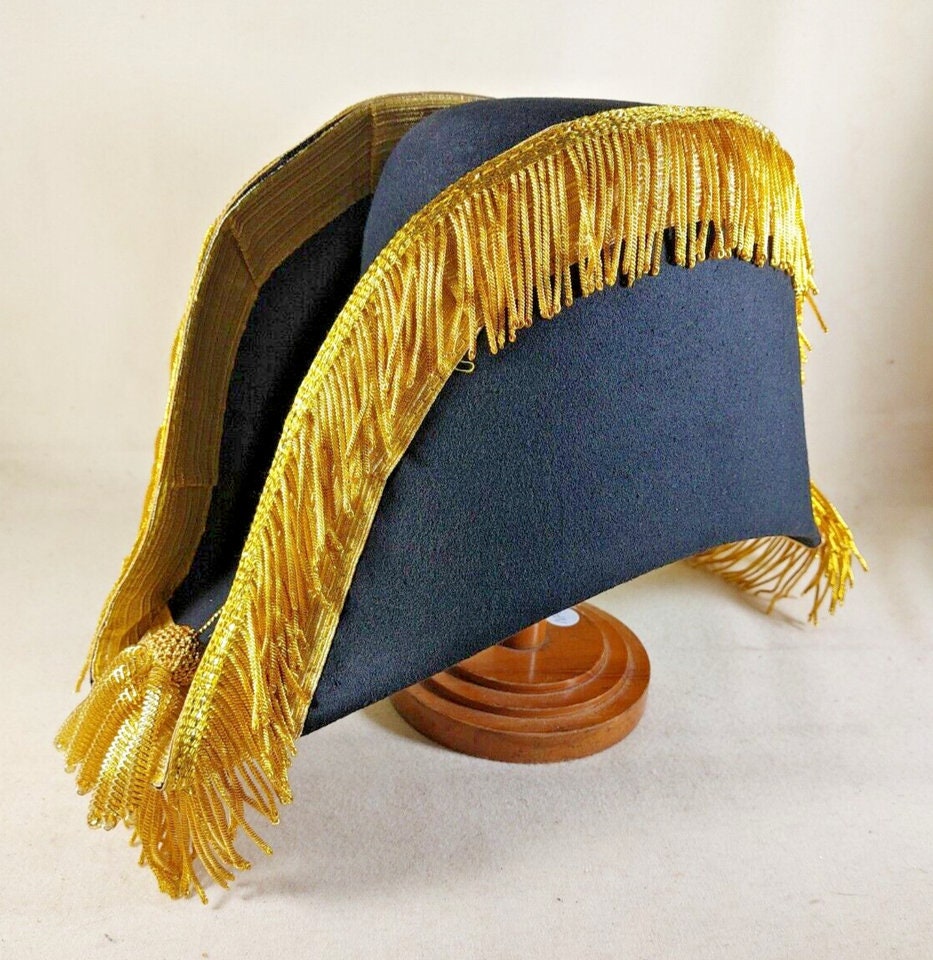 Napoleonic 17th - 18th Century British/us General Senior Officers Hat ...