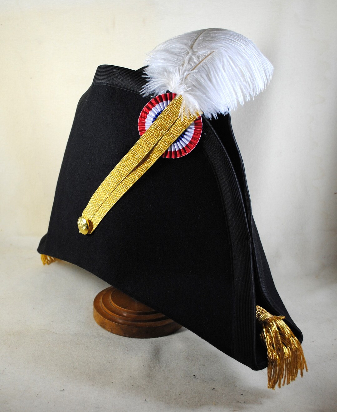 Napoleonic 17th 18th Century British/us General Sr Officers Bicorn ...