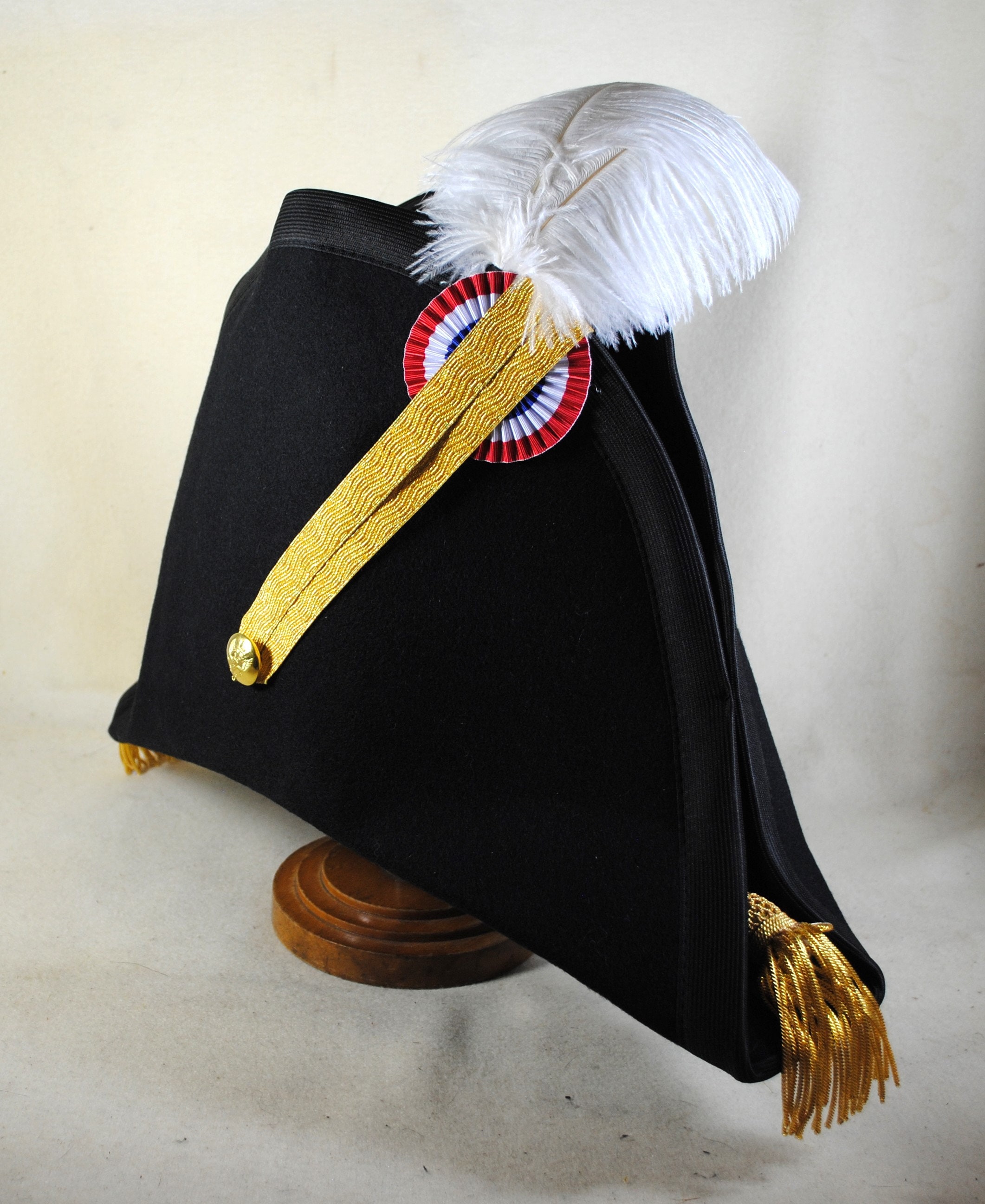 Napoleonic 17th 18th Century British/us General Sr Officers Bicorn ...