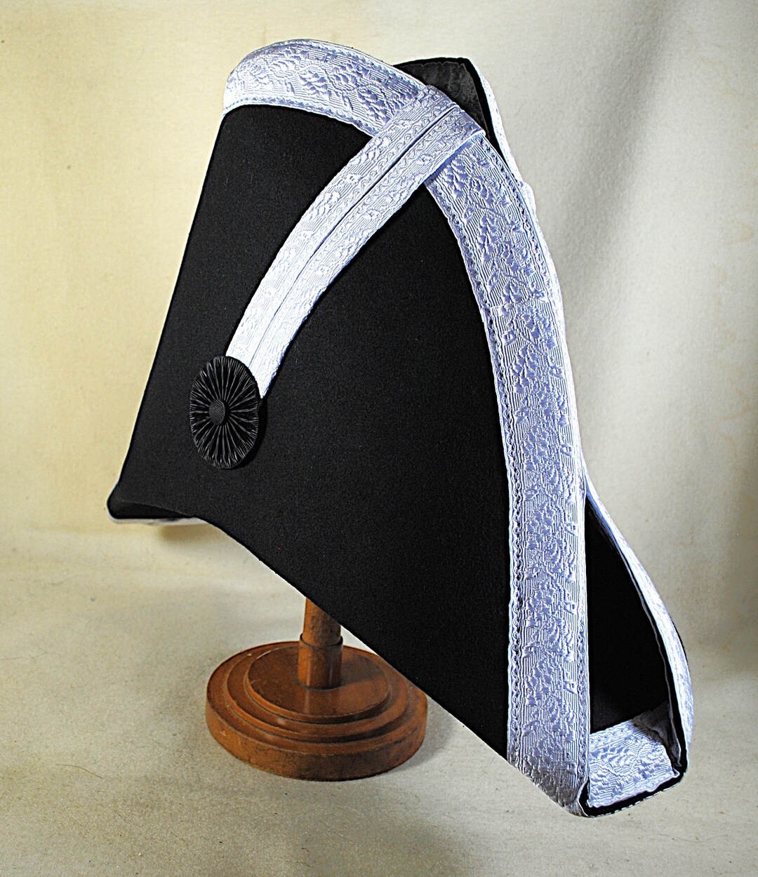 Napoleonic 17th - 18th Century French Prussian Officer Bicorn Hat ...