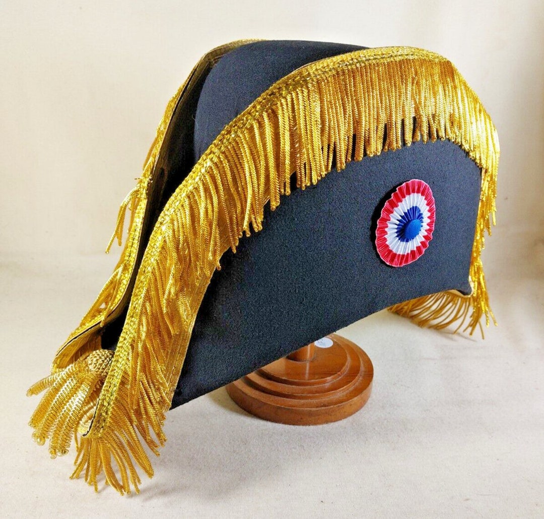 Napoleonic 17th - 18th Century British/us General Senior Officers Hat ...