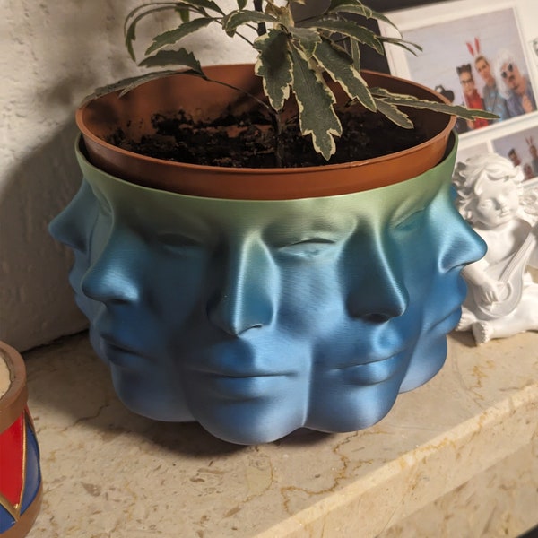 Multi Face Planter - Etsy
