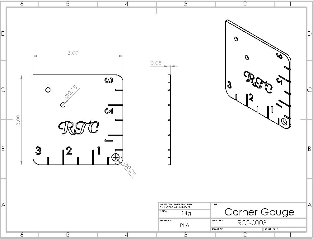 Corner Gauge - Etsy