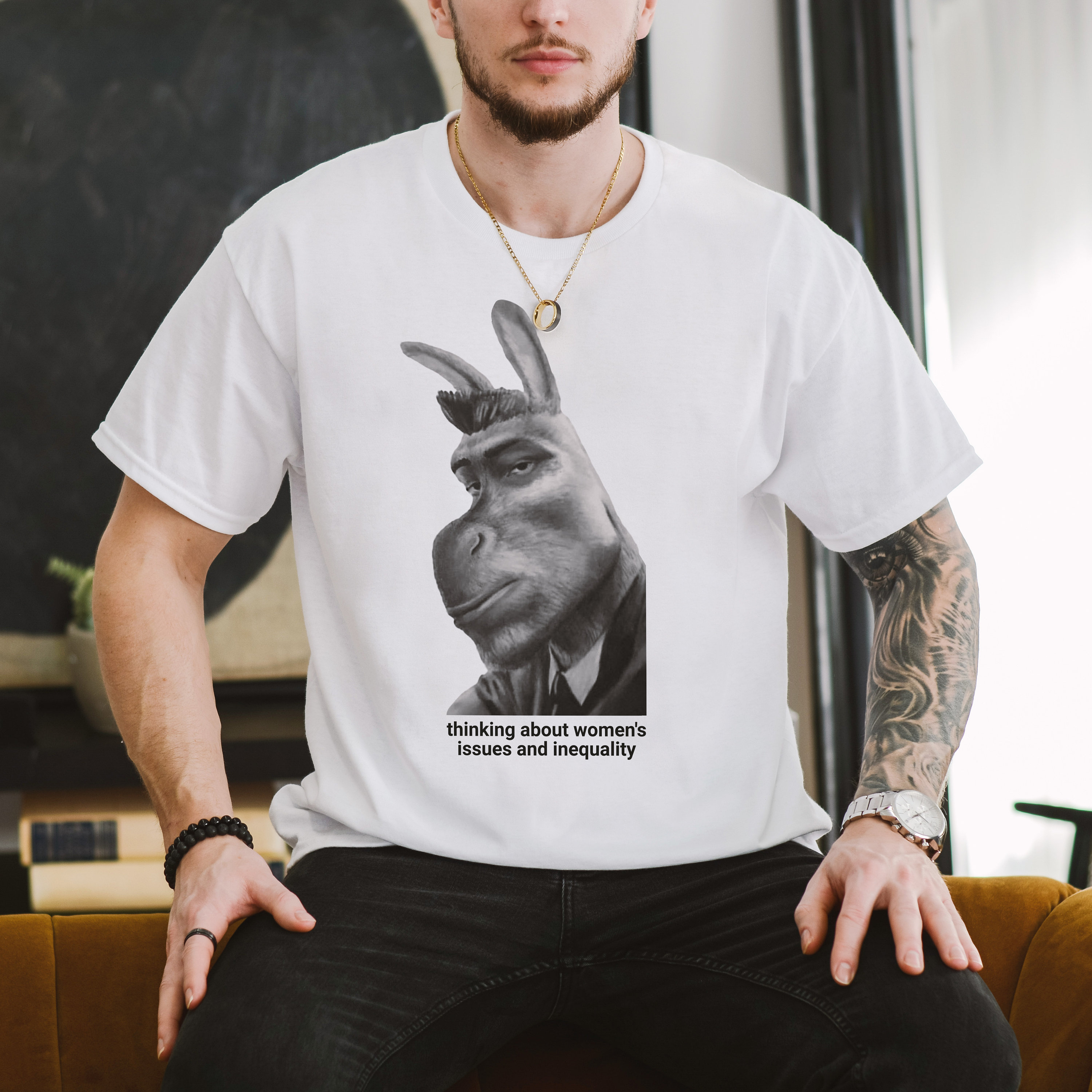 Feminism Sigma Donkey Shirt Funny Meme Shirt, Feminist Shirt ...