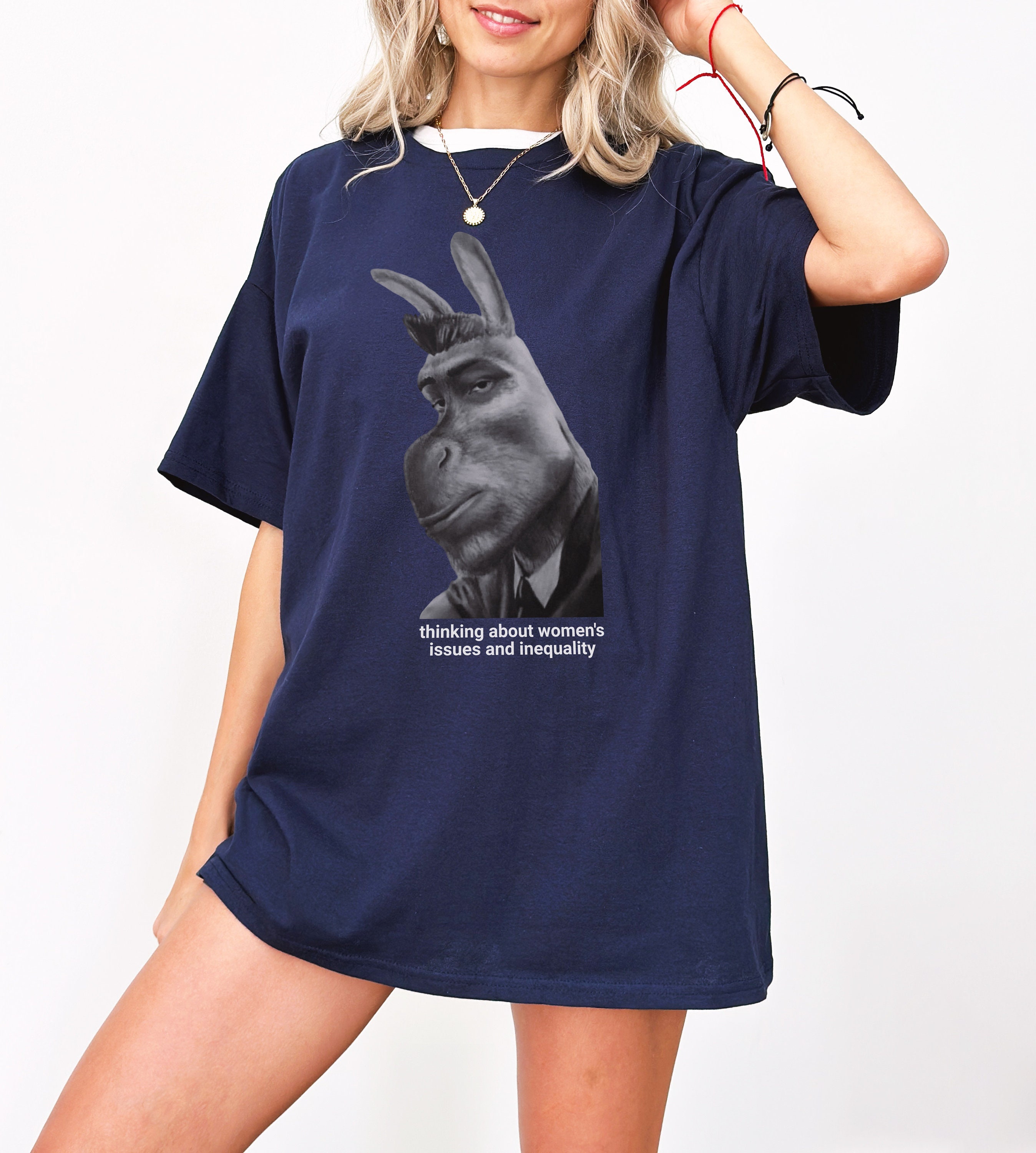 Feminism Sigma Donkey Shirt Funny Meme Shirt, Feminist Shirt ...