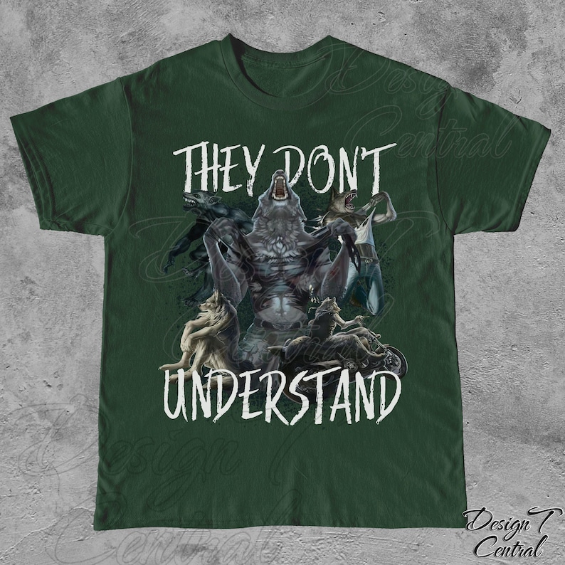 Buy They Don't Understand Unhinged Sigma Wolf Meme T-shirt, Funny Alpha ...