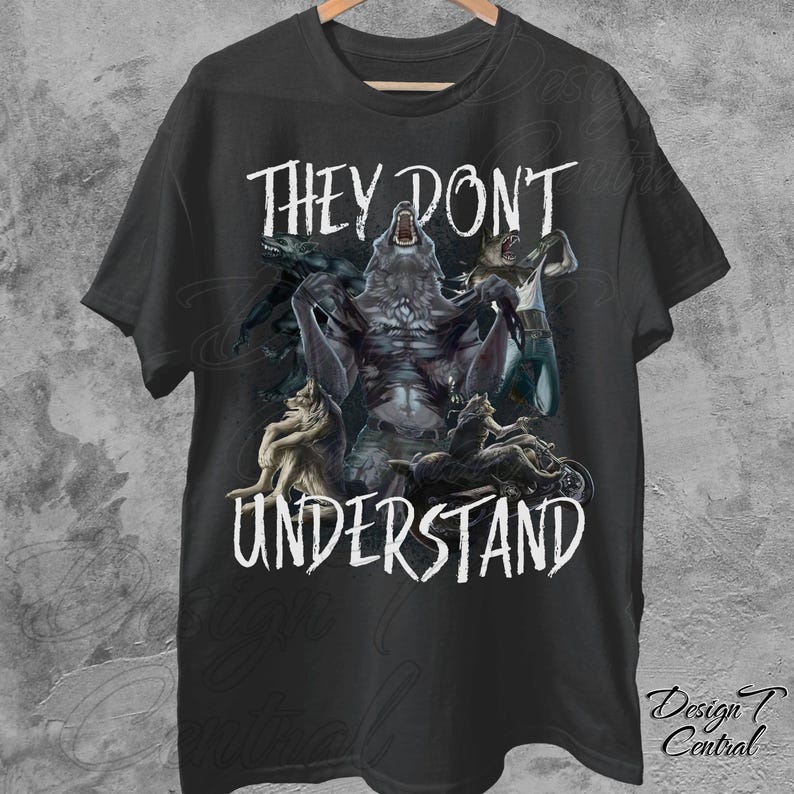 Buy They Don't Understand Unhinged Sigma Wolf Meme T-shirt, Funny Alpha ...