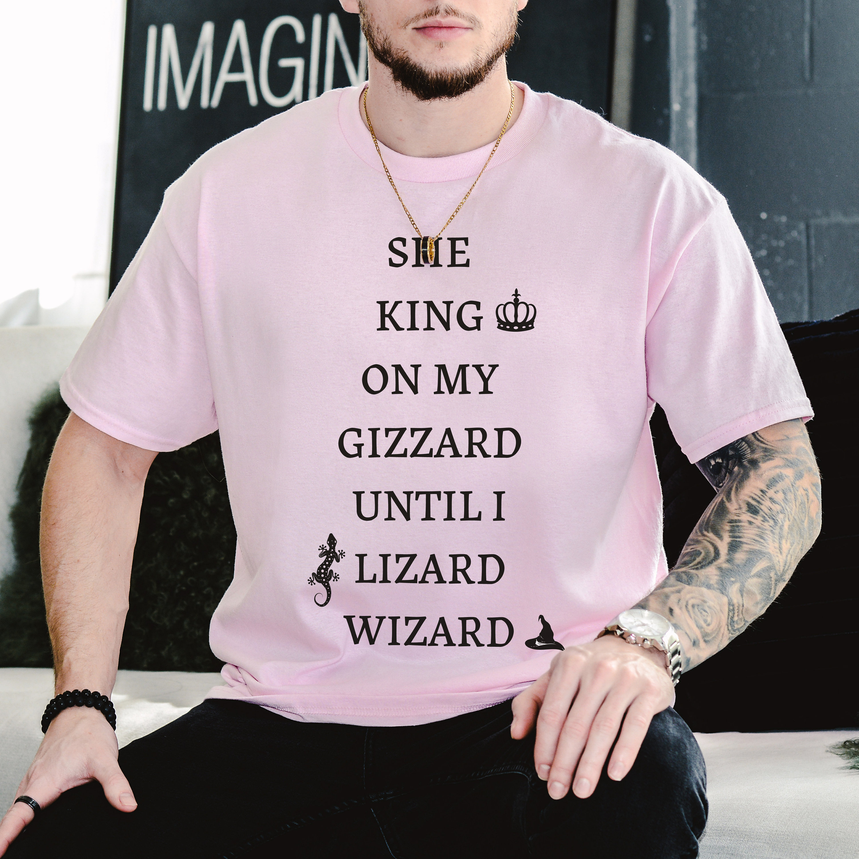 She King on My Gizzard Unhinged Shirt, Weirdcore Shirt, Oddly Specific ...