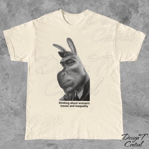 Feminism Sigma Donkey Shirt - Funny Meme Shirt, Feminist Shirt ...