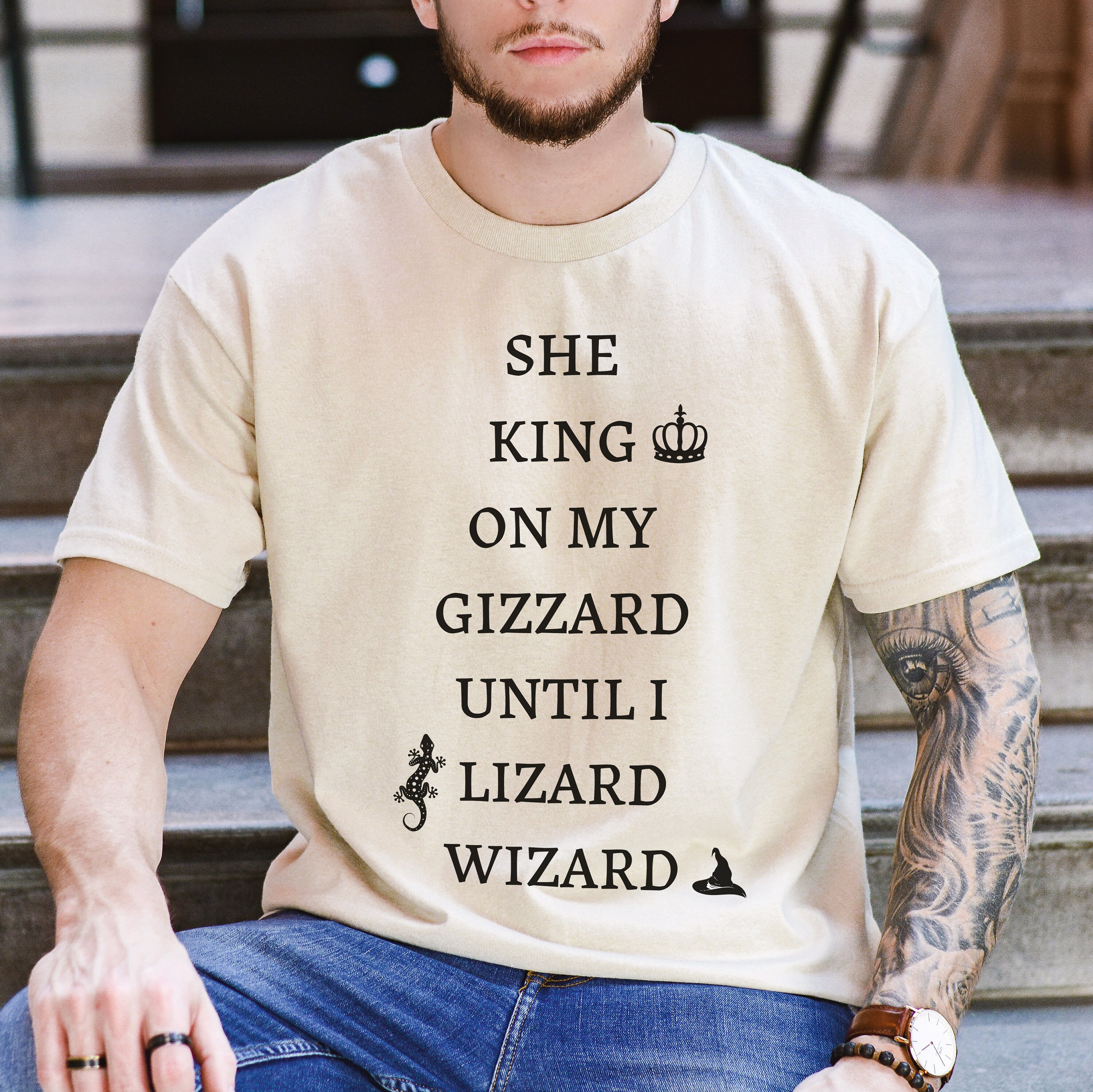 She King on My Gizzard Unhinged Shirt, Weirdcore Shirt, Oddly Specific ...