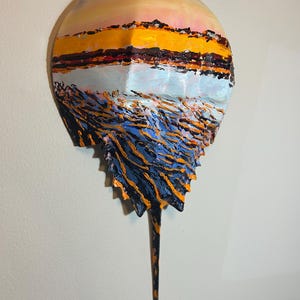 Cape Cod Bay Flats; Horseshoe Crab Art; Decorative; Fine Art; Ocean ...